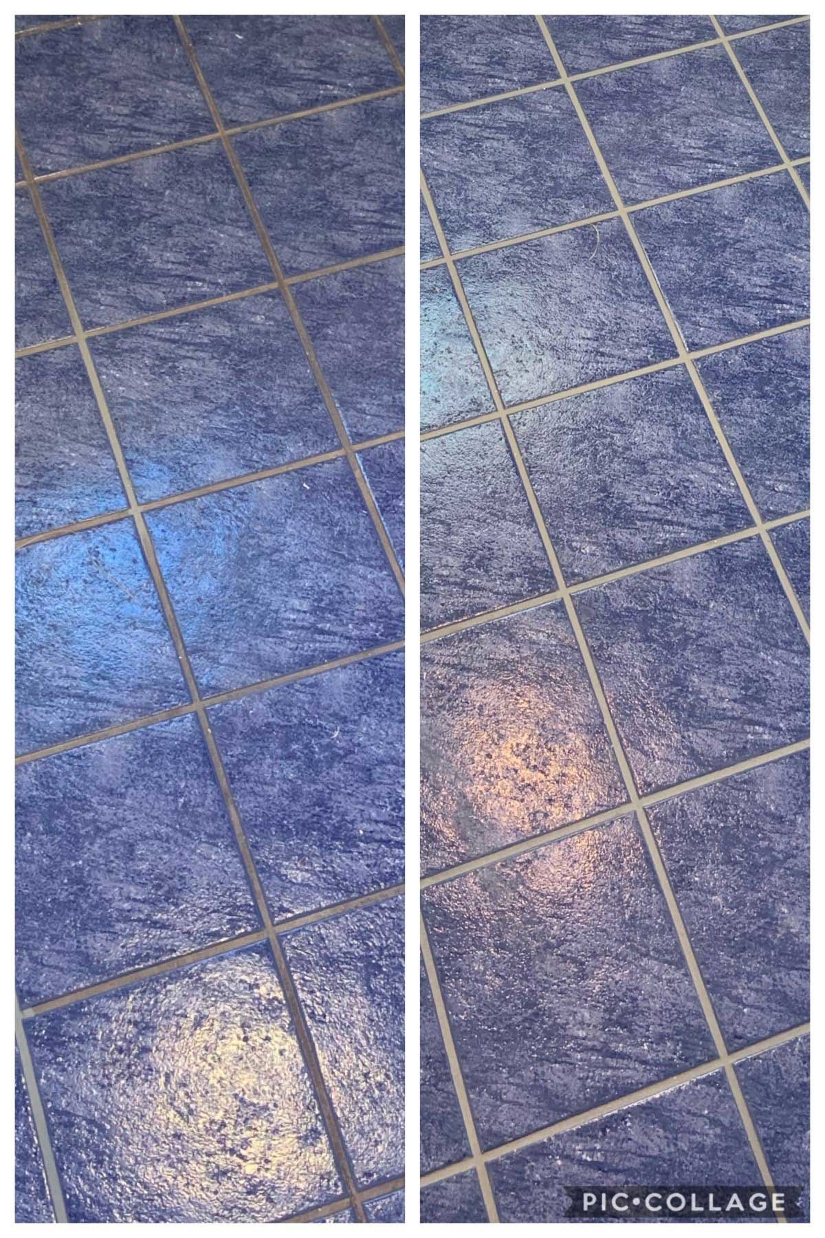 Color Seal and Re-grout - Titanium Grout Lines